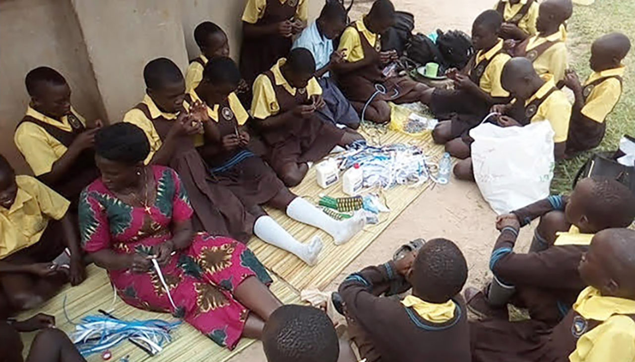 Traditional Bead-Work To Support Education | Words Into Deeds